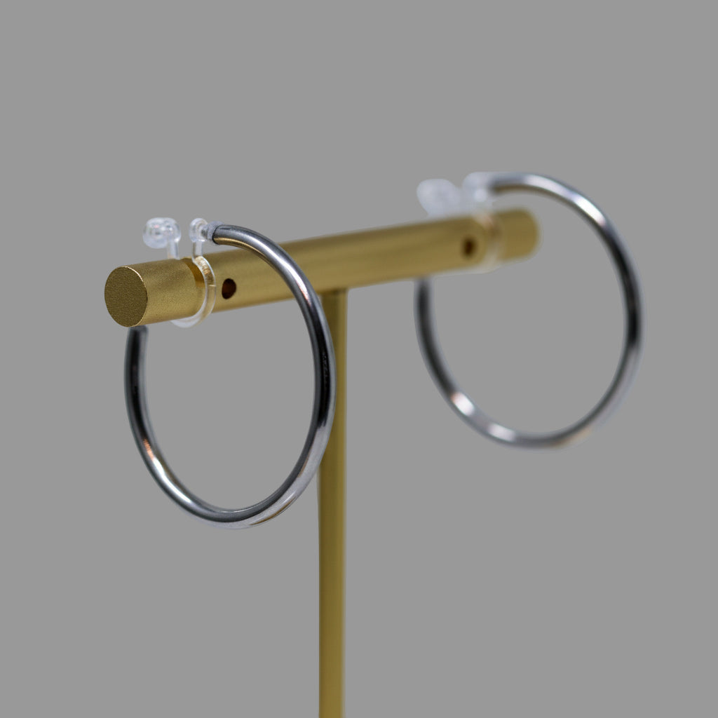 Invisible Clip On Hoop Earrings for Non-Pierced Ears | Pretty Smart